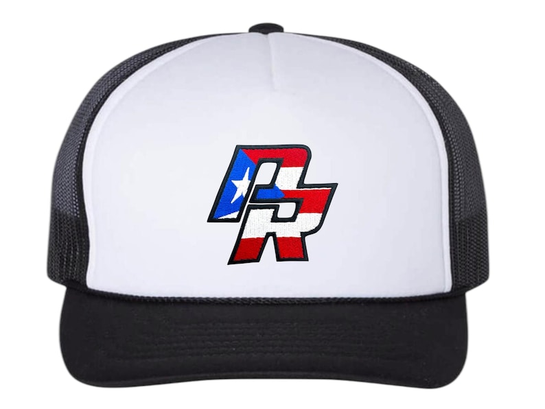 Puerto Rico Flag PR Hat Logo Embroidered Iron-on Patch - Etsy