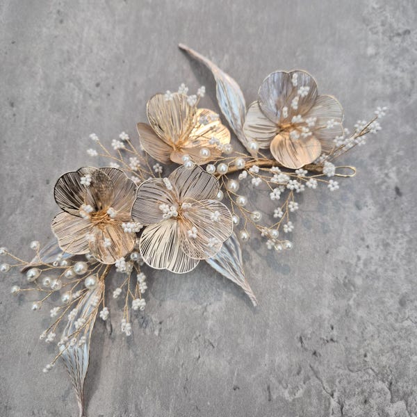 Gold Asian Headpiece - Etsy