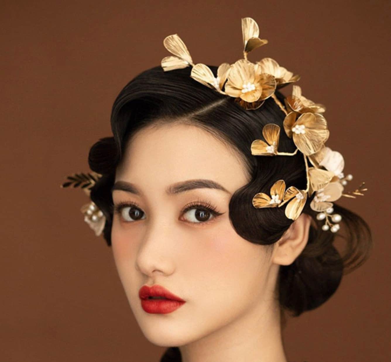 Antique Chinese Wedding Headdress