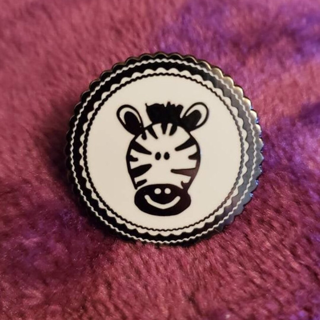EXCLUSIVE Zippy Zebra Enamel Pin Gift Idea - Etsy