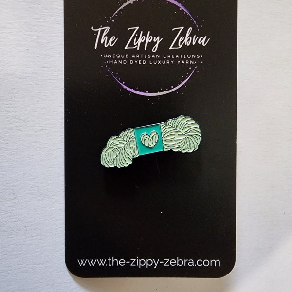 Yarn Enamel Pin - Etsy