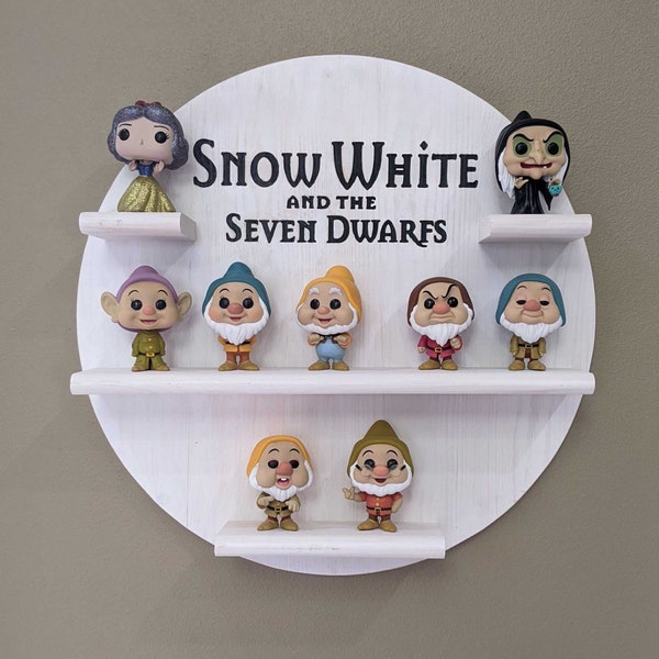 Wood Seven Dwarfs - Etsy