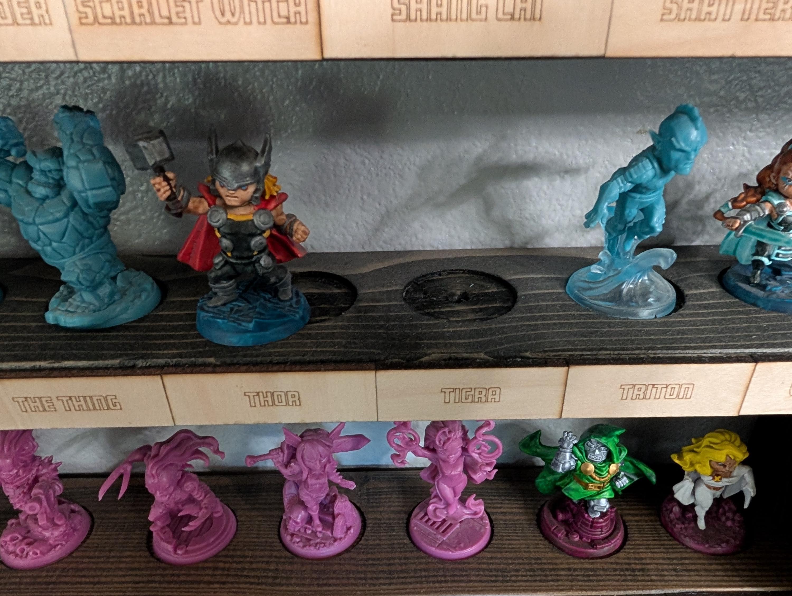 Marvel United Display Shelves for Marvel United, X-men, Multiverse, and ...