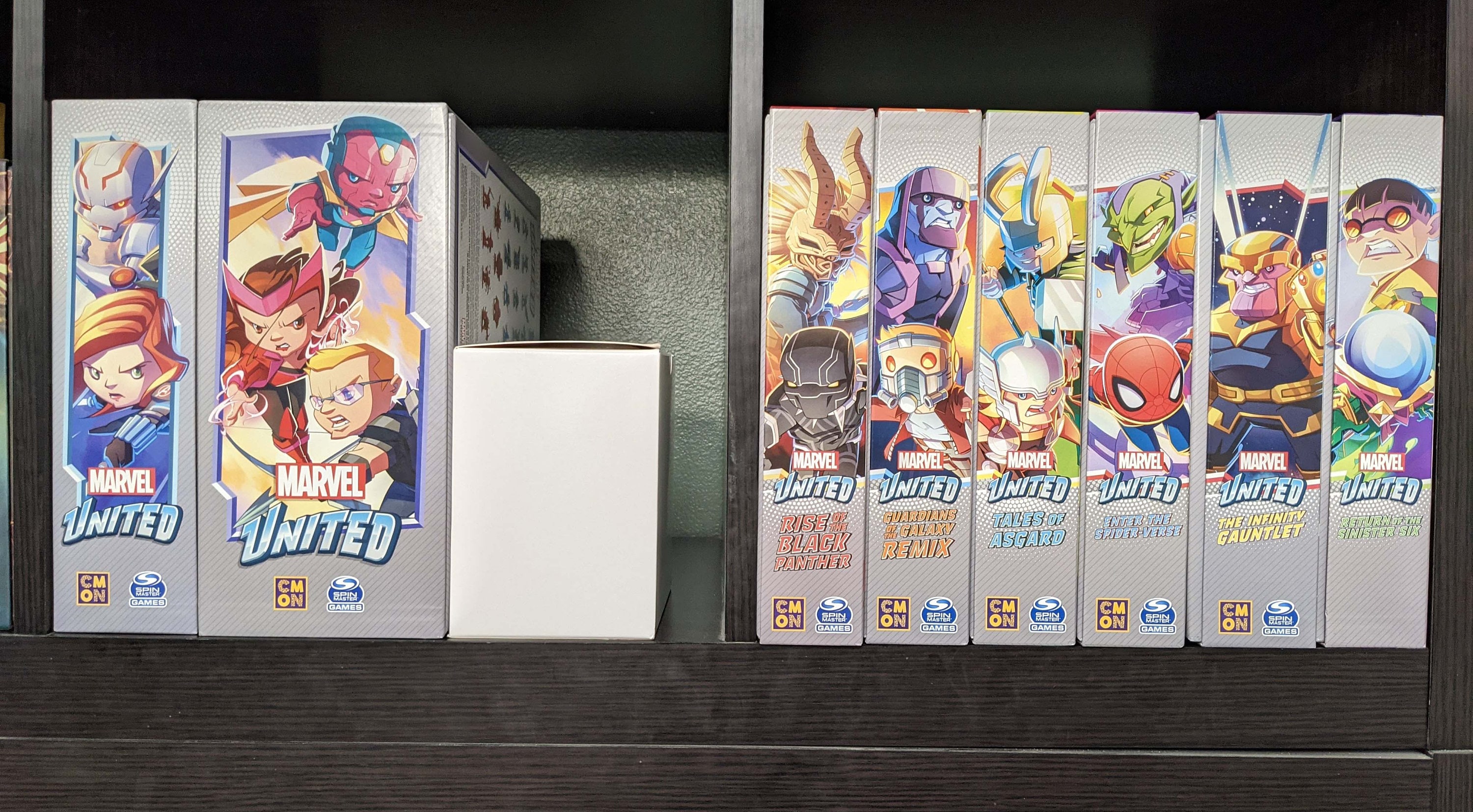 Marvel United Display Shelf for Miniatures, X-men United, Wall Display ...