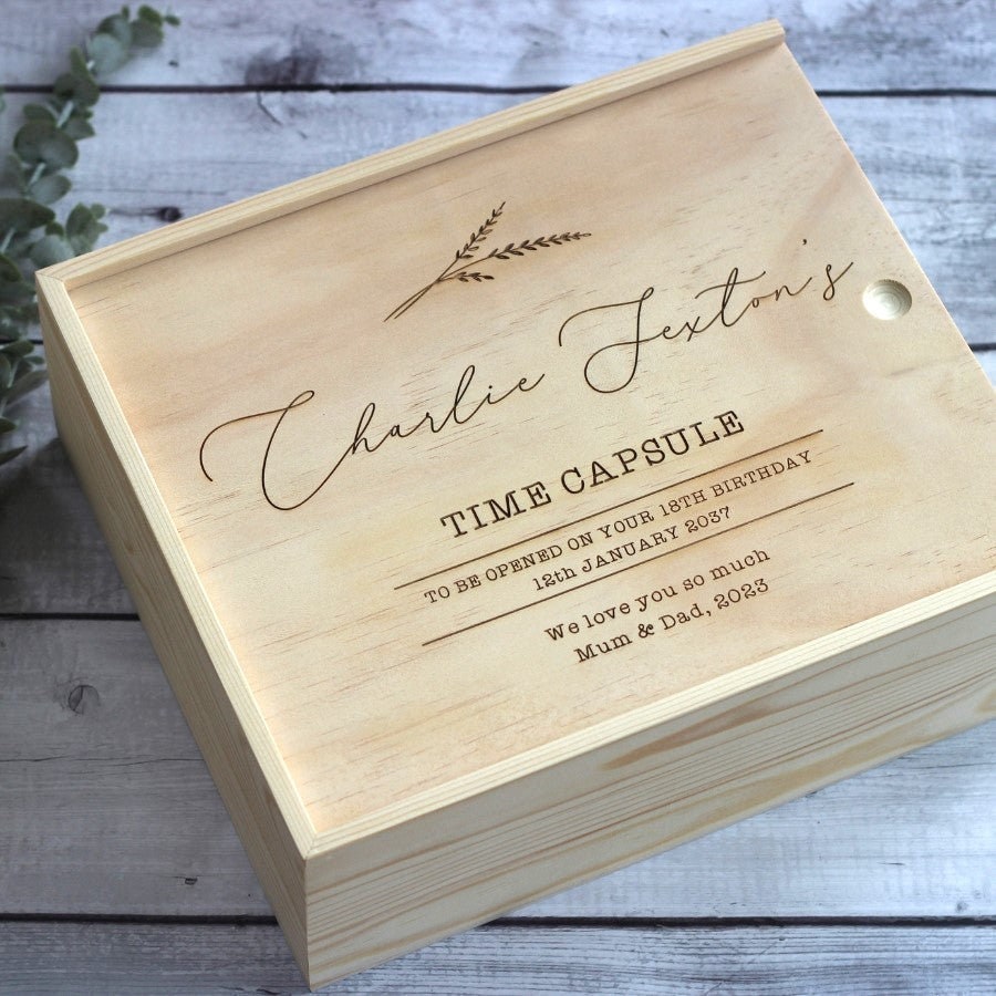 Keepsake Box - Time Capsule - Etsy