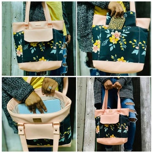 Sewing Pattern With Video, the Kensley Tote - Digital Download - Etsy