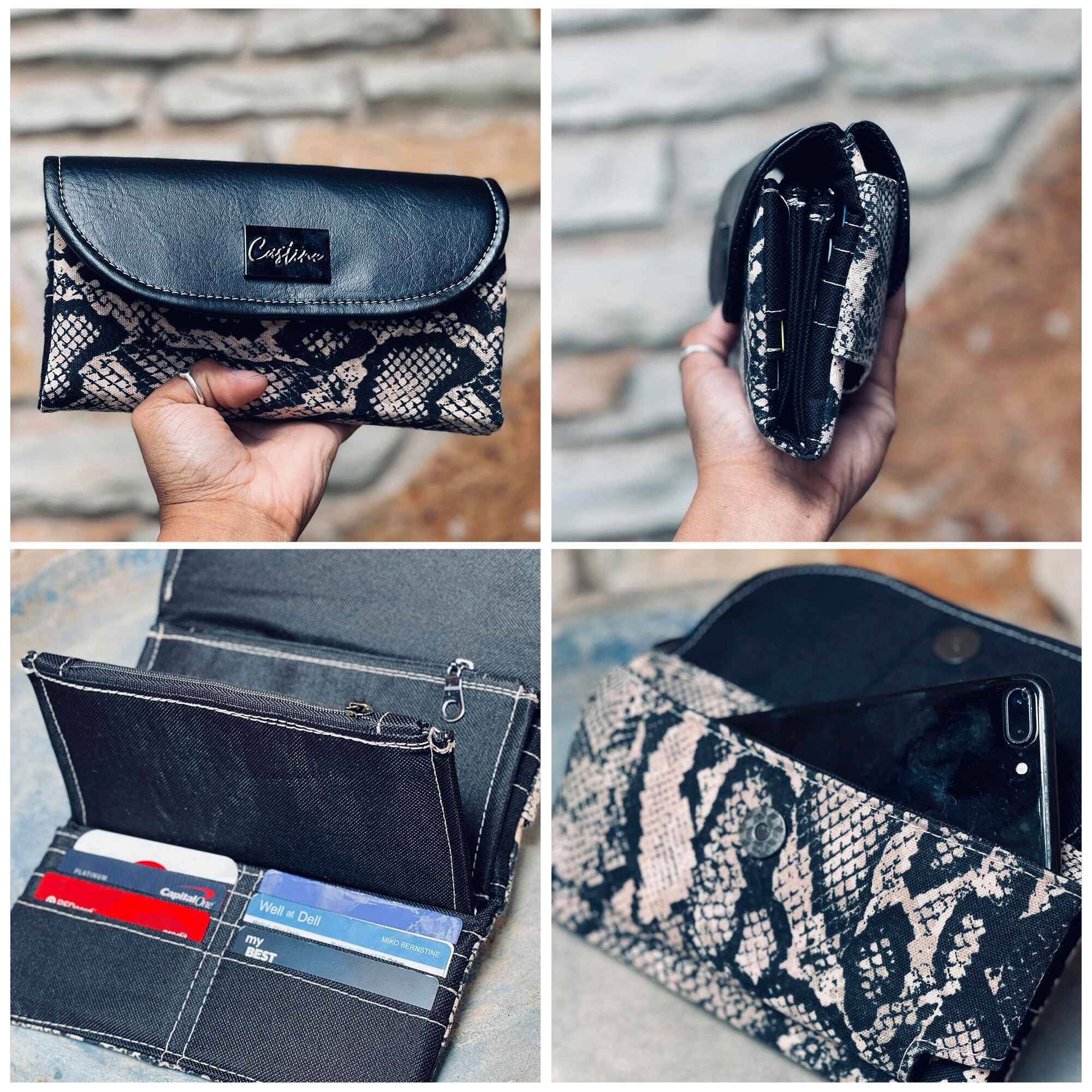 The Fold-n-go Wallet - Sewing Pattern With Video - Digital Download - Etsy