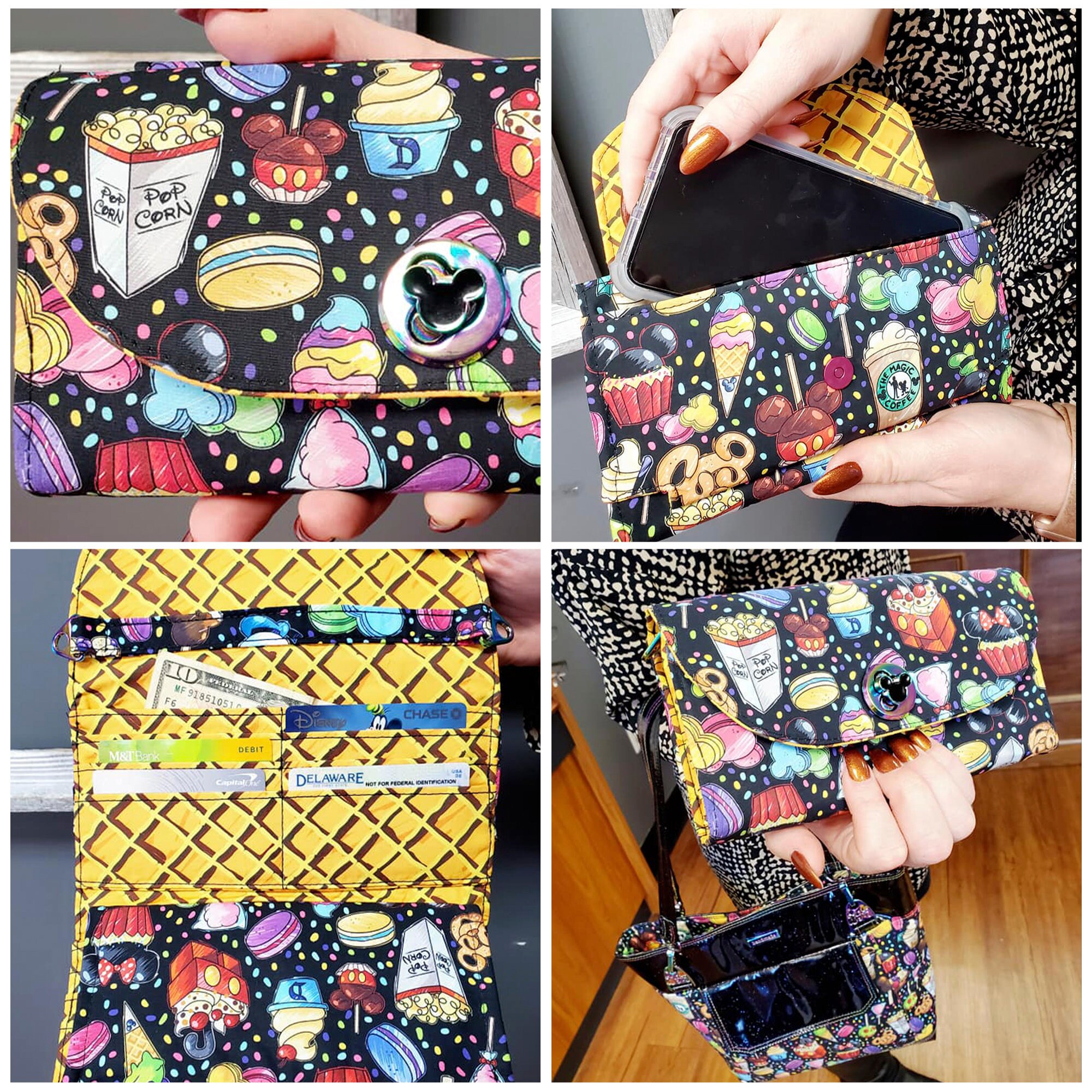 The Fold-n-go Wallet - Sewing Pattern With Video - Digital Download - Etsy