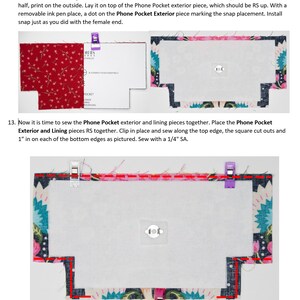 The Fold-n-go Wallet - Sewing Pattern With Video - Digital Download - Etsy