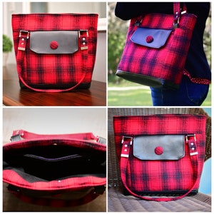 Sewing Pattern With Video, the Kensley Tote - Digital Download - Etsy