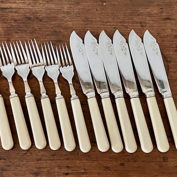 Fish Knife Vintage Epns - Etsy