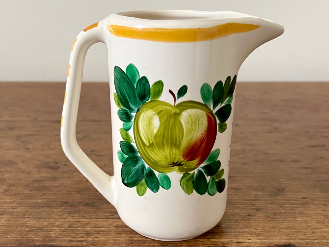 Vintage Bauer Pitcher Hand Painted by Walter Klages Friendship Pottery ...