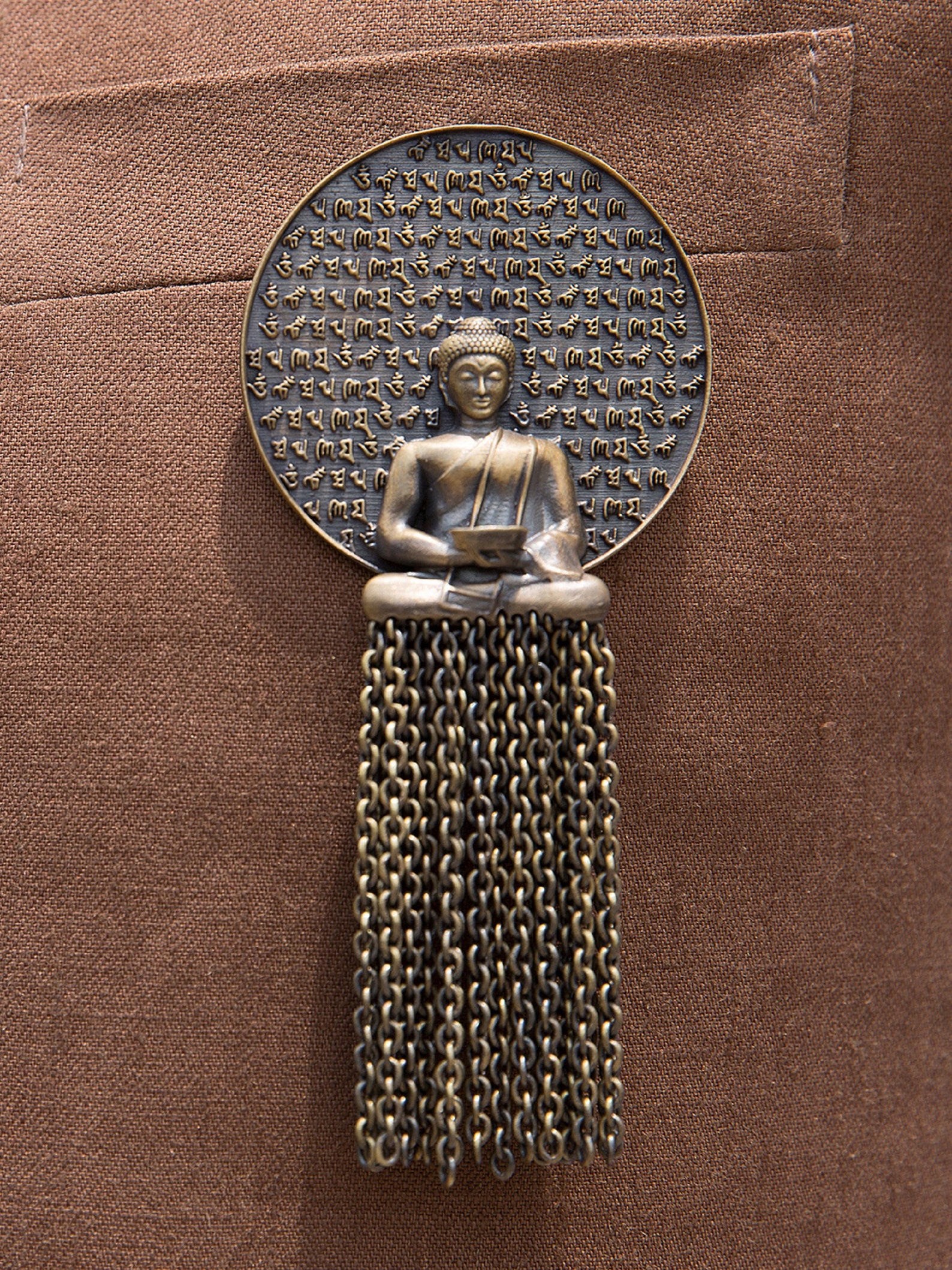 Dhyana Buddha Brooch Antique Gold Buddha Brooch Buddha Pin | Etsy