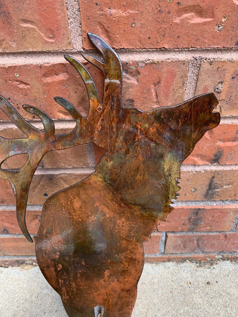 Elk Wall Decor - Etsy