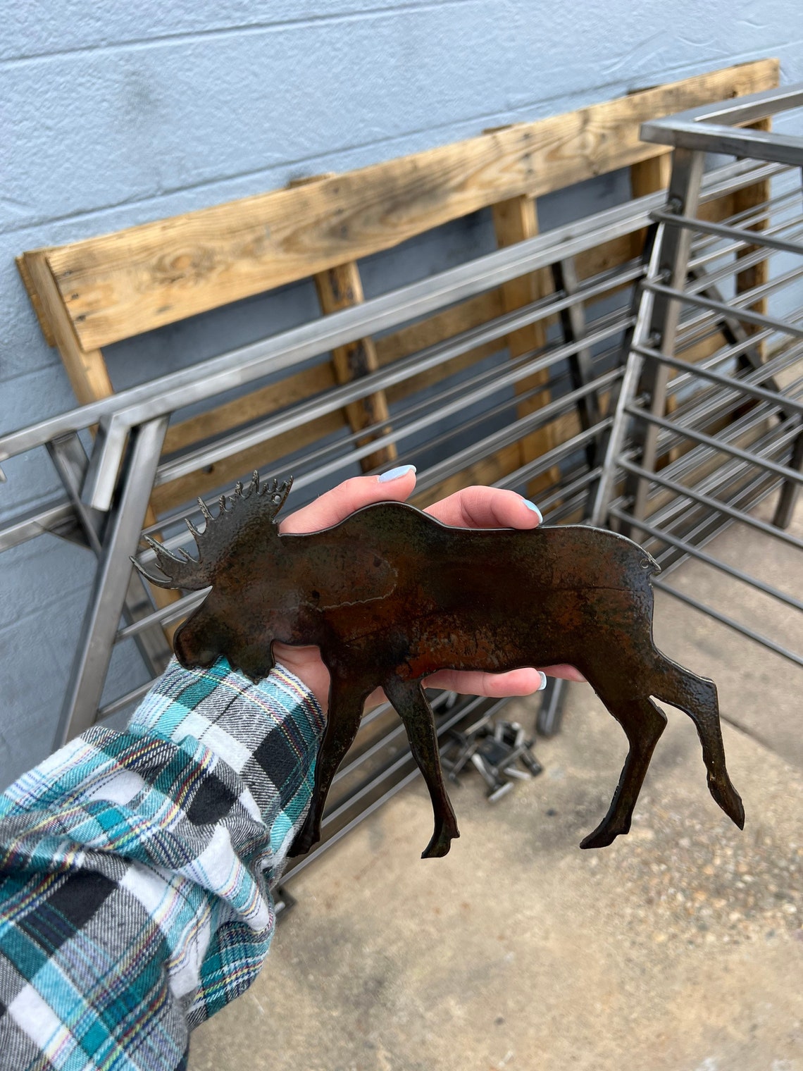 Moose Wall Decor - Etsy