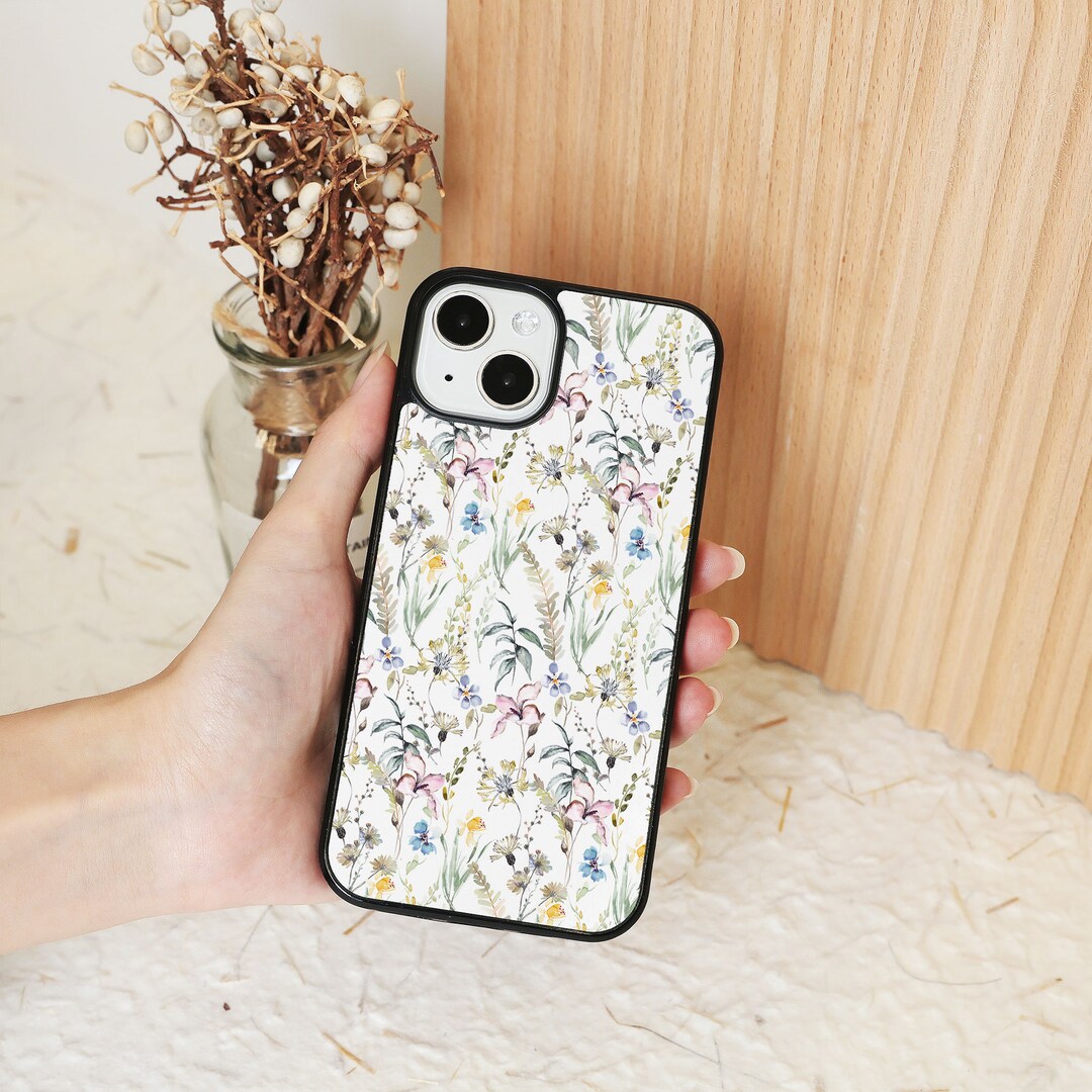 Iphone 14 Case Lovely Wild Flowers Phone Case for Iphone 13 12 - Etsy