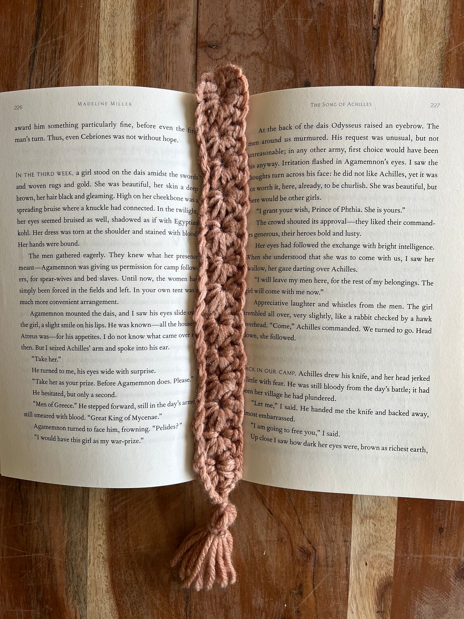 Crochet Bookmark | Daisy Stitch Bookmark | Simple Bookmark With Tassel ...