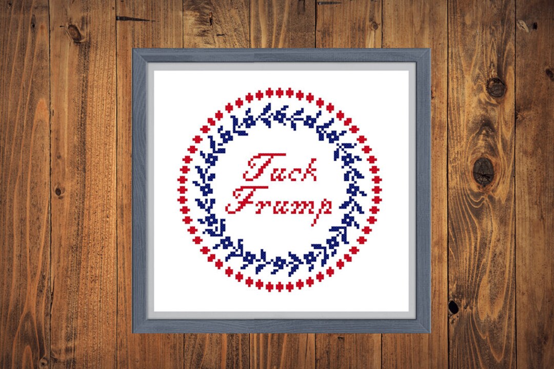 Tuck Frump Cross Stitch Digital Pattern - Etsy