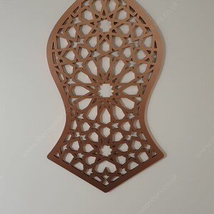 Nalain Sharif Islamic Wall Art, the Blessed Prophet Sandal Islamic Wall ...