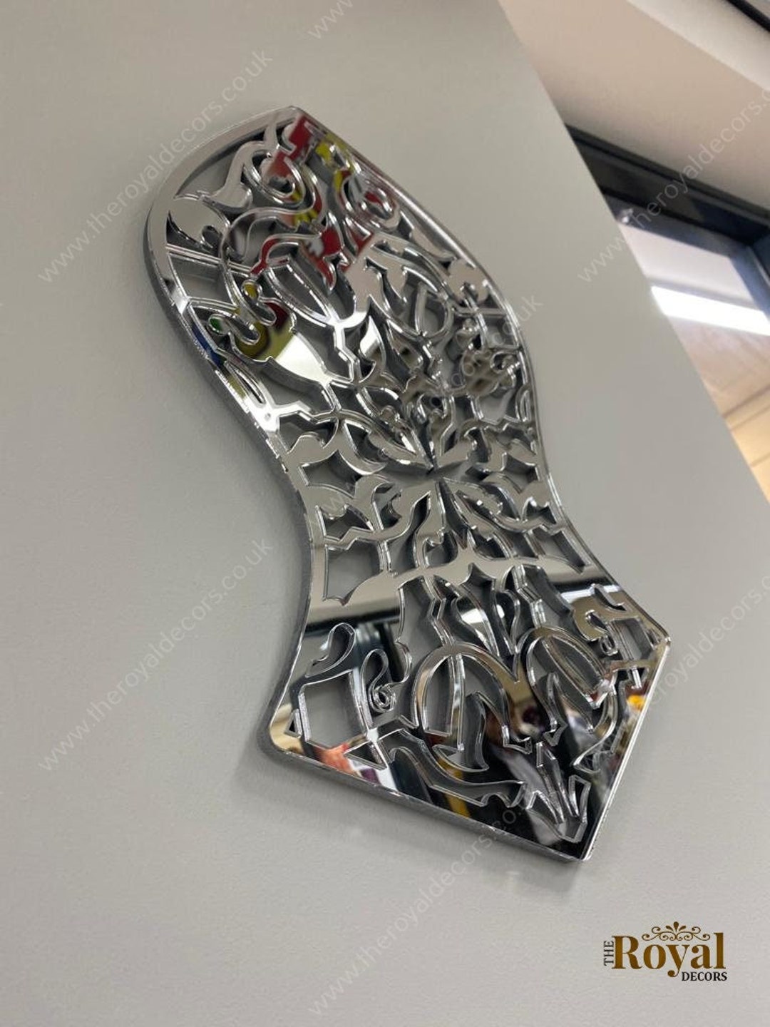 Nalain Mubarak Mirror Finish Islamic Wall Art, Nalayn Pak Islamic Wall ...