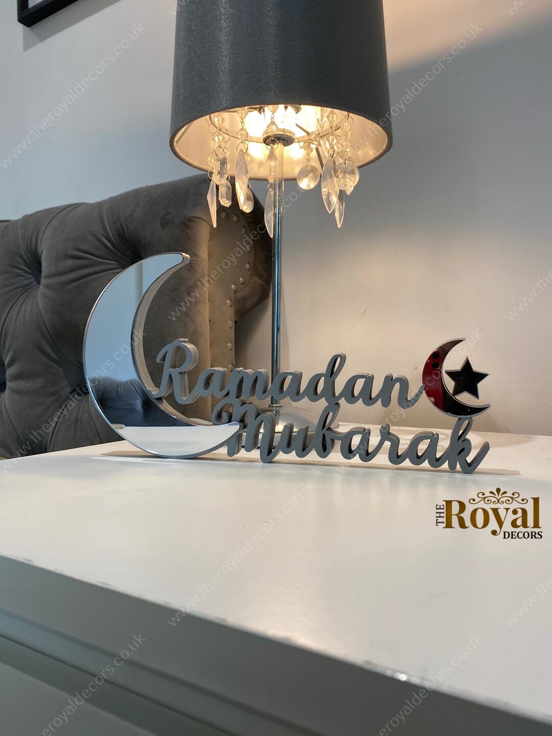 Ramadan Table Top Art, Ramadan Mubarak Table Decor, Ramadan Decoration ...