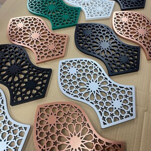 Nalain Pak Islamic Wall Art, Wooden Nalayn Shareef Islamic Home Decor ...