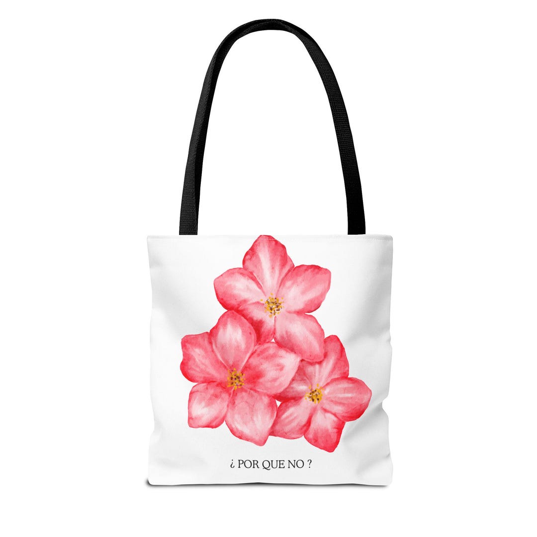 Por Qué No Tote Bag | No Plan Was the Plan | Floral Travel Tote ...