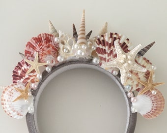 Seashell crown | Etsy