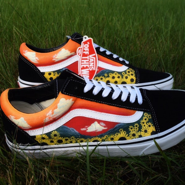 Hand Painted Vans - Etsy