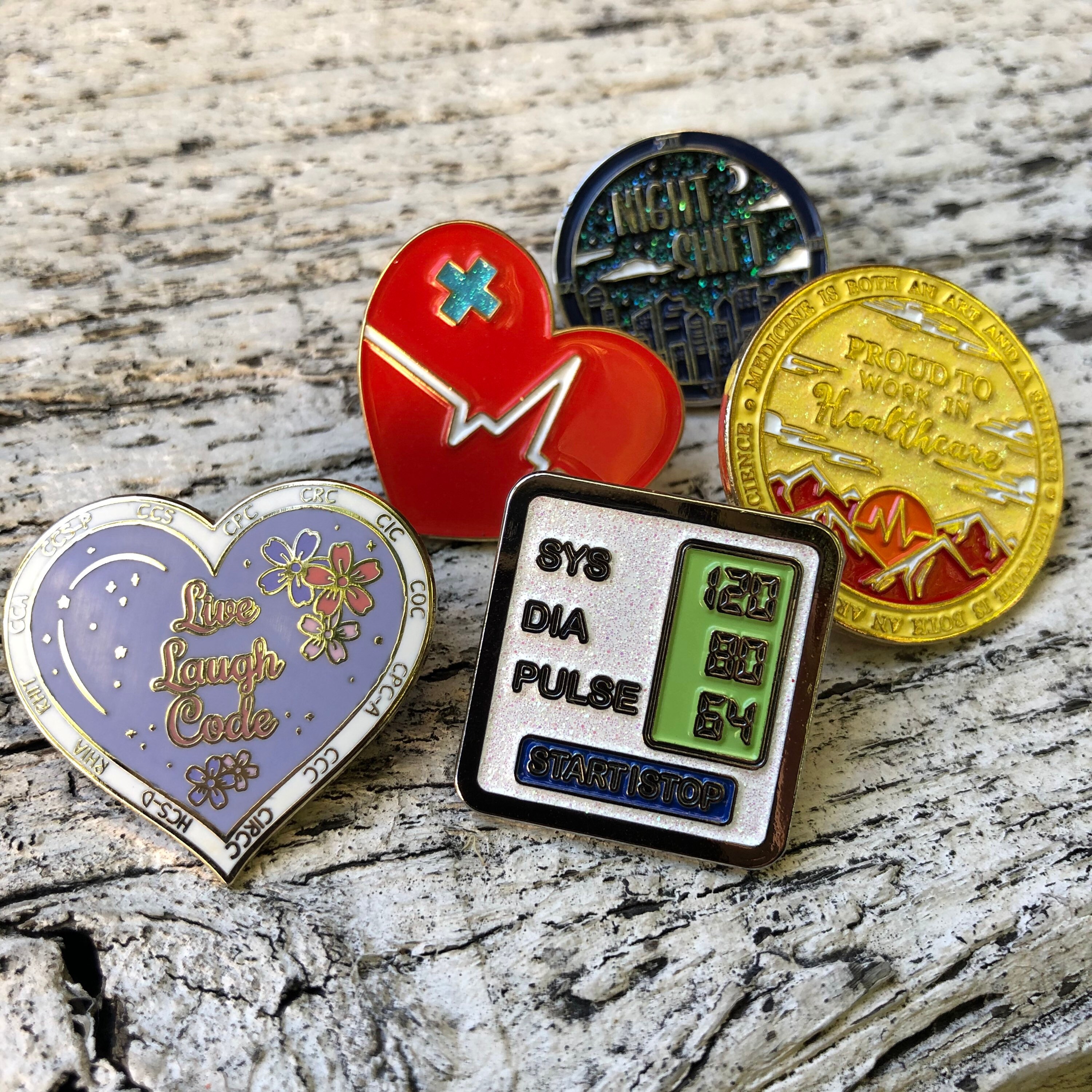 Blood Pressure Monitor Pin for Nurses Doctors Therapists | Etsy