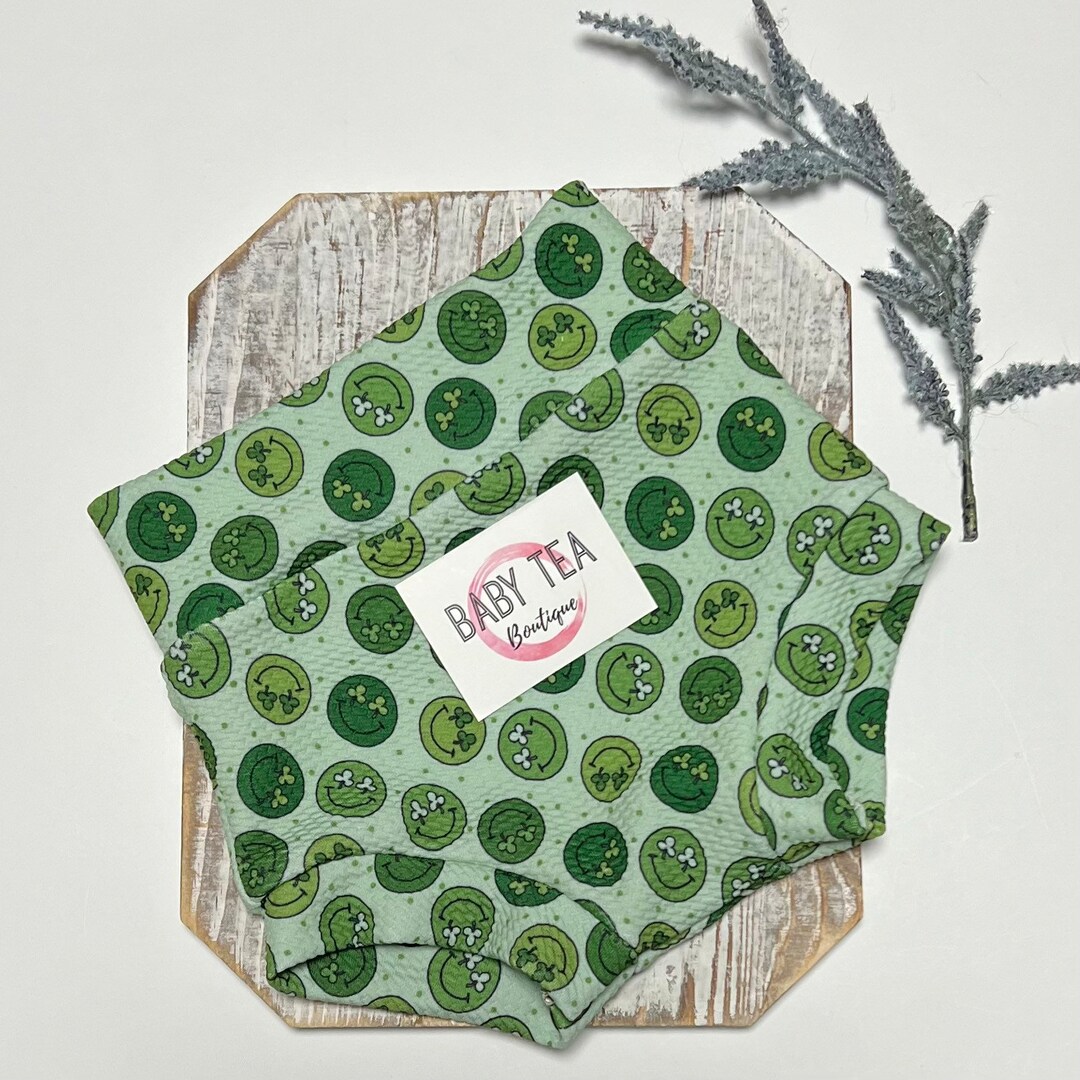 St Patricks Smiley Face Belly Bummies Diaper Cover Bummy Toddler Shorts ...