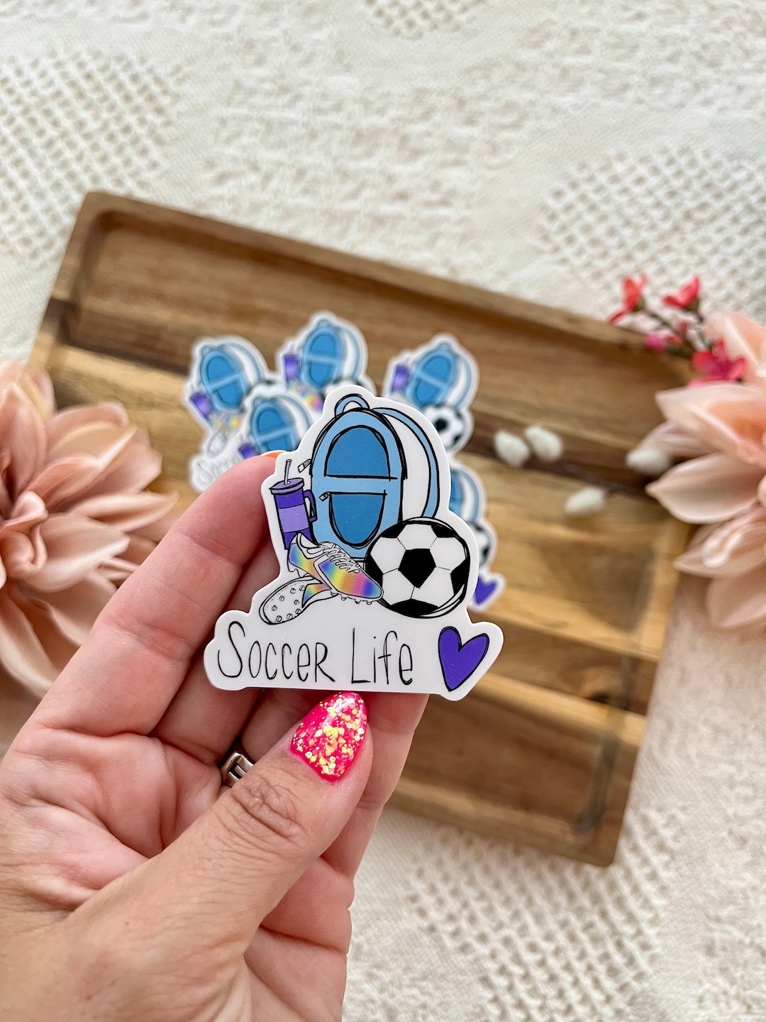 Soccer Life Sticker - Etsy