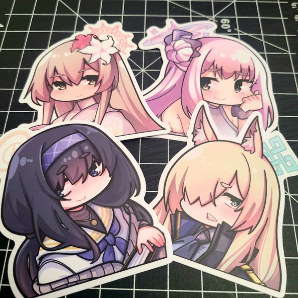 Blue Archive Decals - Etsy