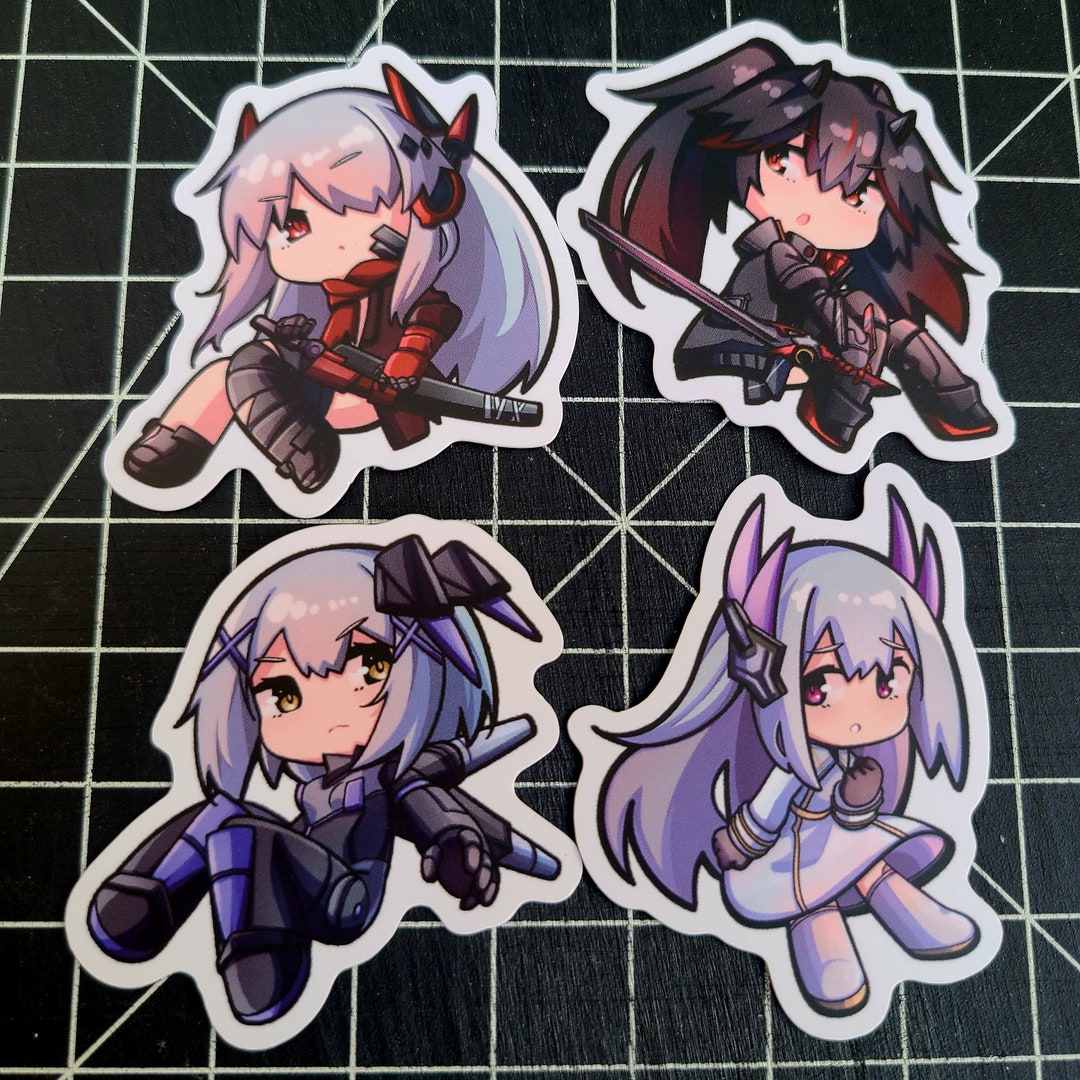Punishing: Gray Raven Vinyl Stickers Vol. 1 - Etsy
