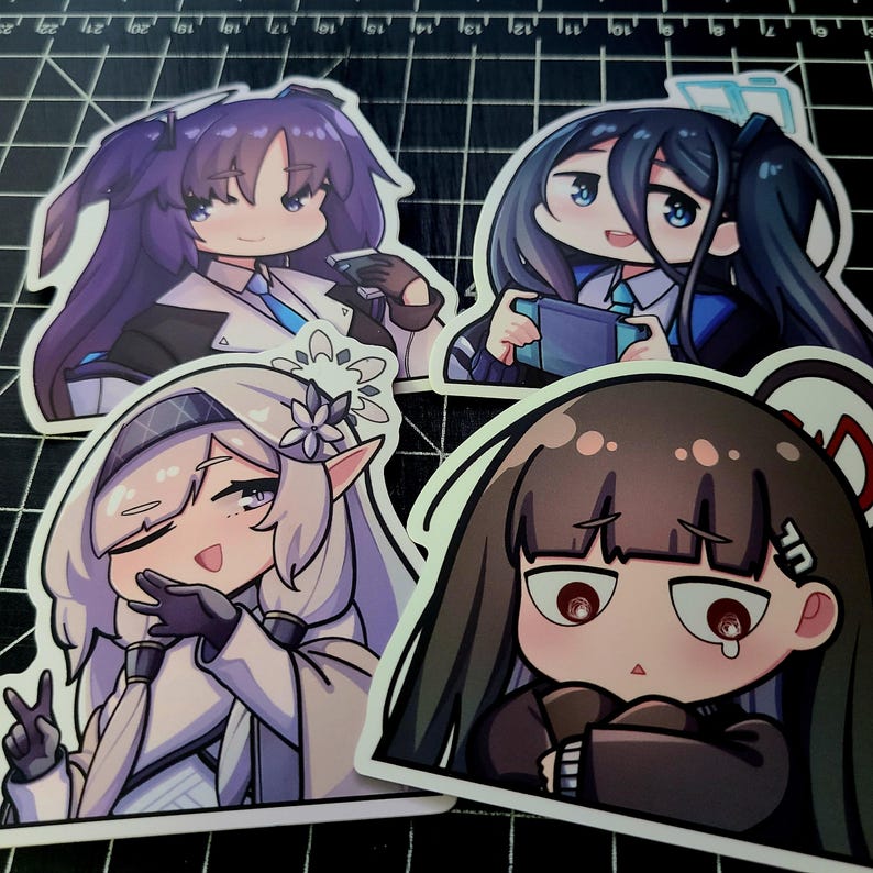 Blue Archive: Vinyl Stickers Vol. 6 - Etsy UK