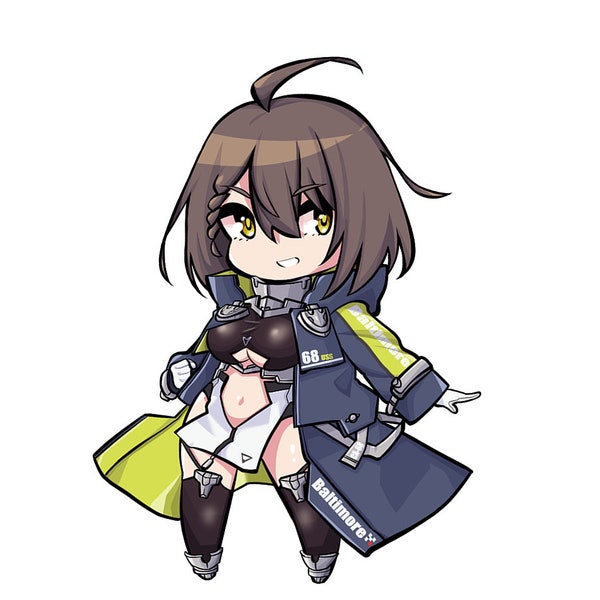 Baltimore Azur Lane - Etsy UK