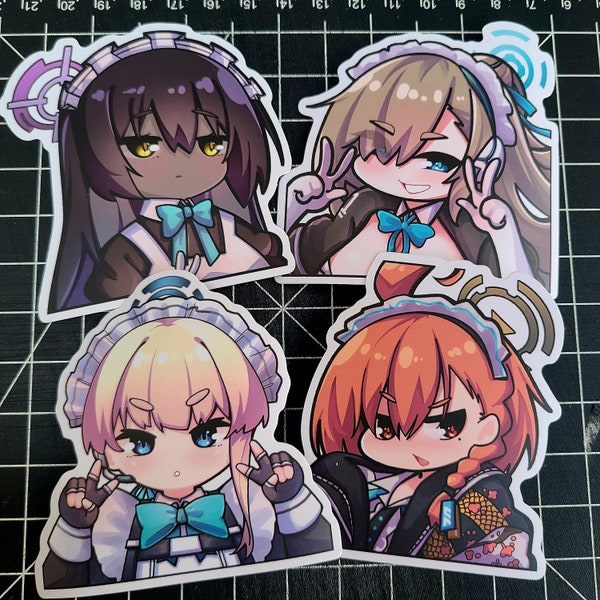 Blue Archive Stickers - Etsy