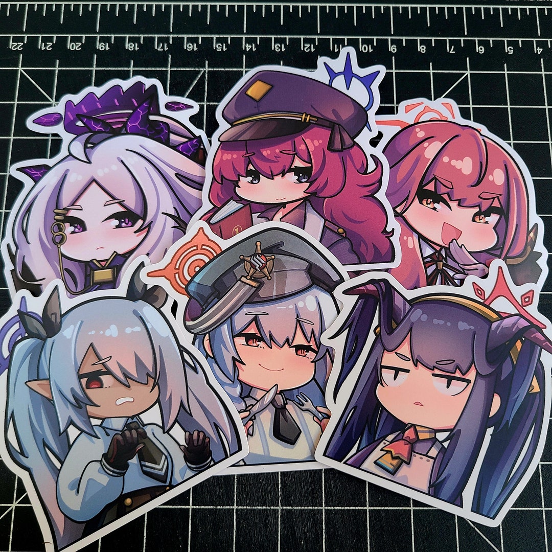 Blue Archive: Vinyl Stickers Vol. 1 - Etsy