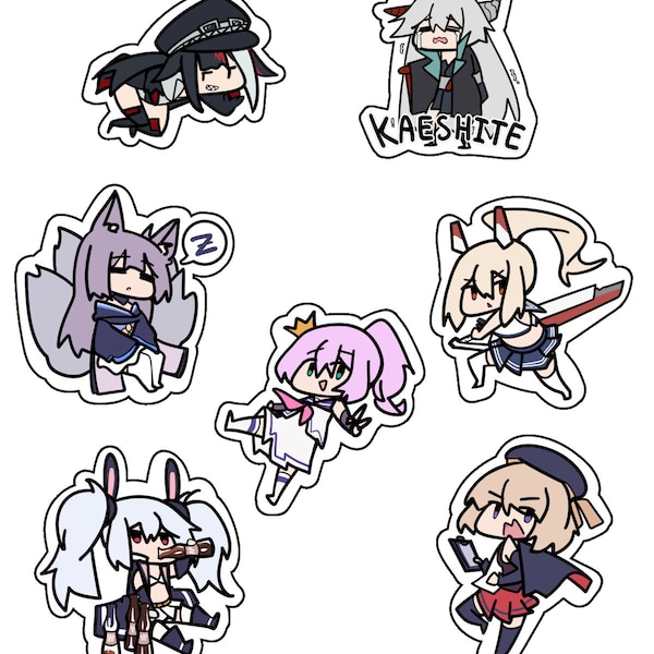 Azur Lane Stickers - Etsy