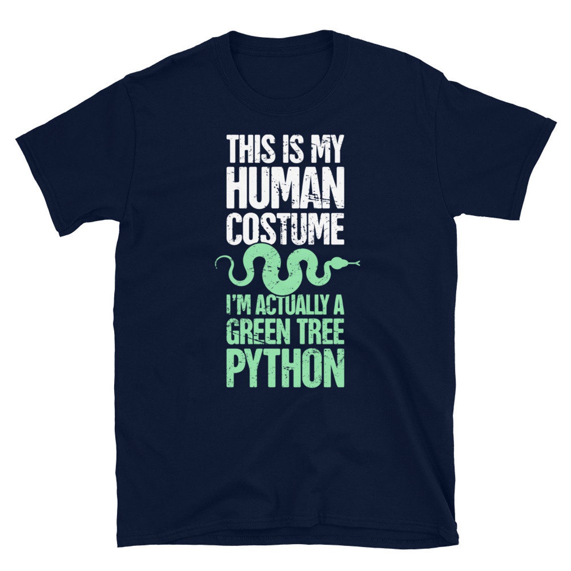 Funny Python Camiseta / Divertido traje de serpiente & Reptile ...
