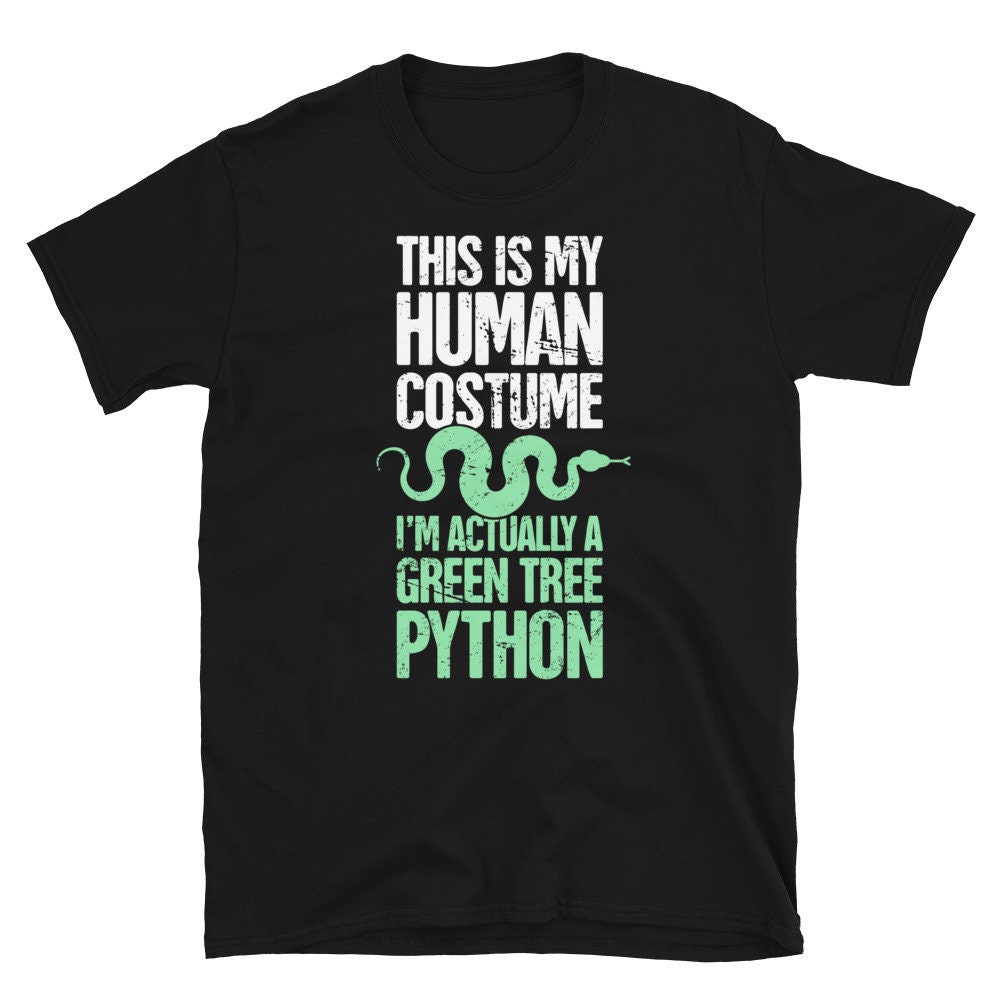 Funny Python T-shirt / Funny Snake Costume & Reptile - Etsy