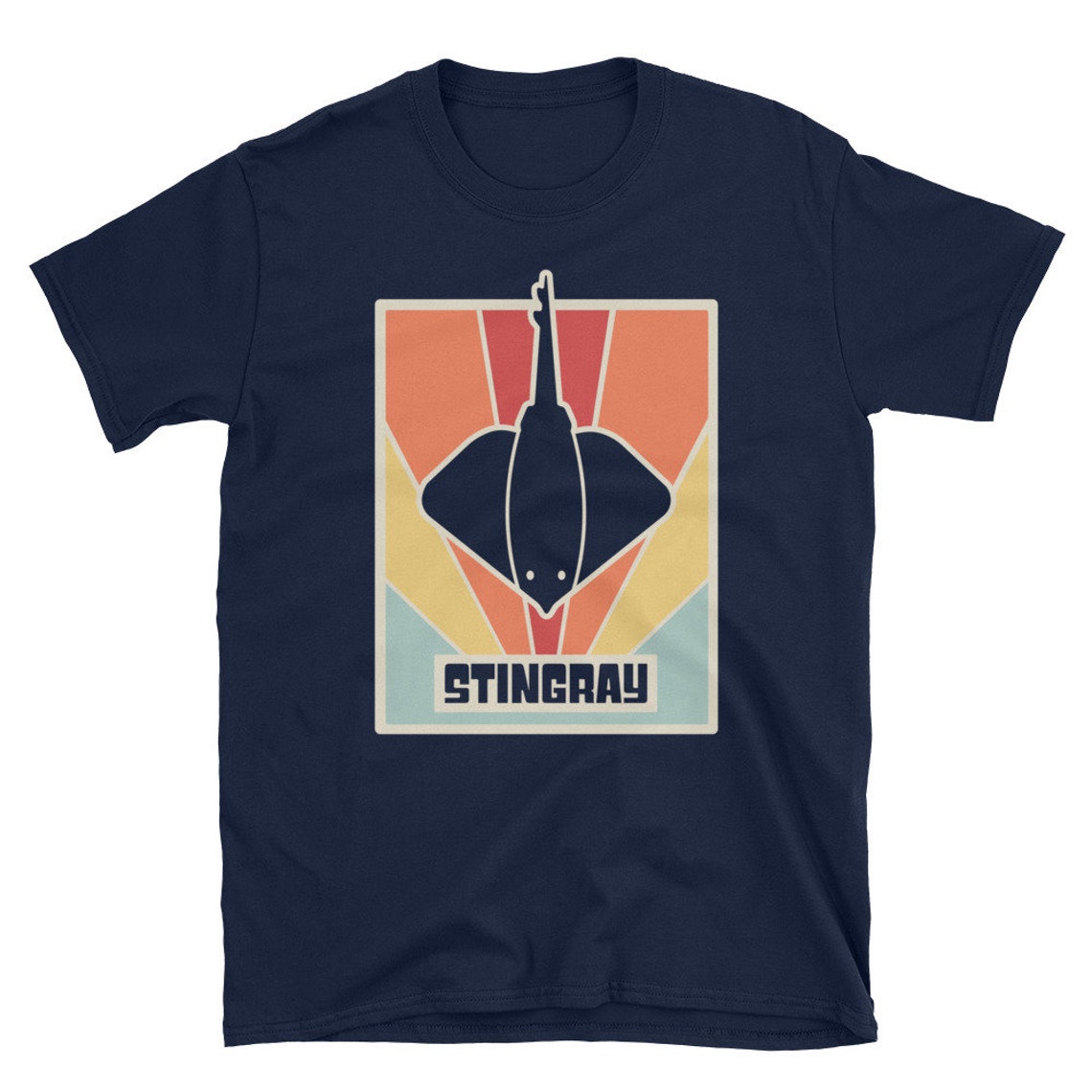 Stingray T-shirt / Sea Creature, Ocean Animal, & Aquarium Gift / Sting ...