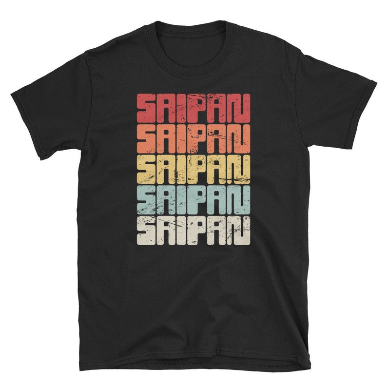 Vintage Style Saipan T-shirt unisex / Chamorro Northern Mariana Islands ...
