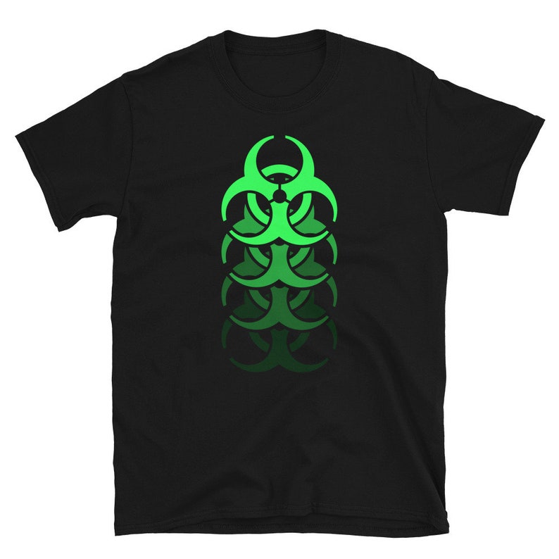 Cybergoth T-shirt / Biohazard Cyber Goth Gift (unisex) – "green Bio ...