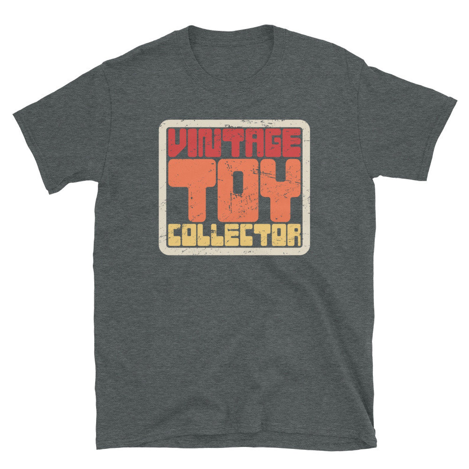 Distressed vintage Toy Collector T-Shirt / Retro Toy Collection Gift ...