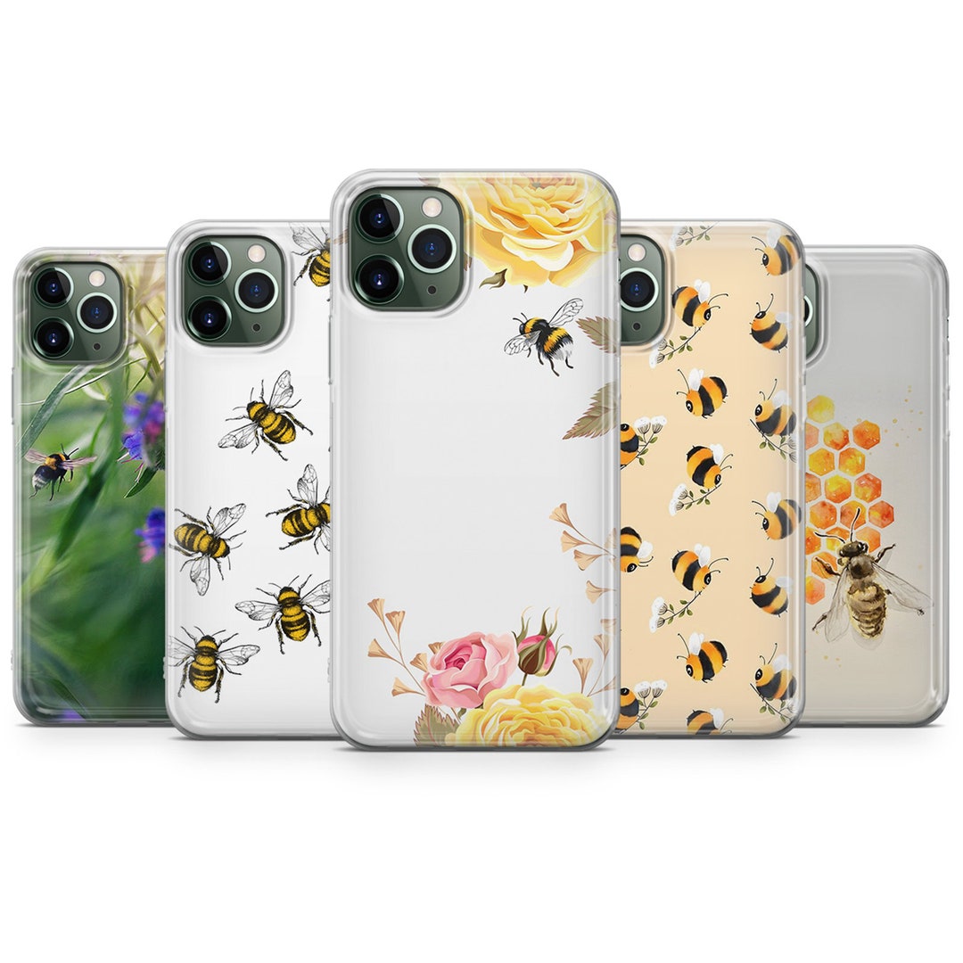 Bee Bumblebee Phone Case Fit for iPhone 15 Pro Max, 14 Plus, 13, 12, 11 ...