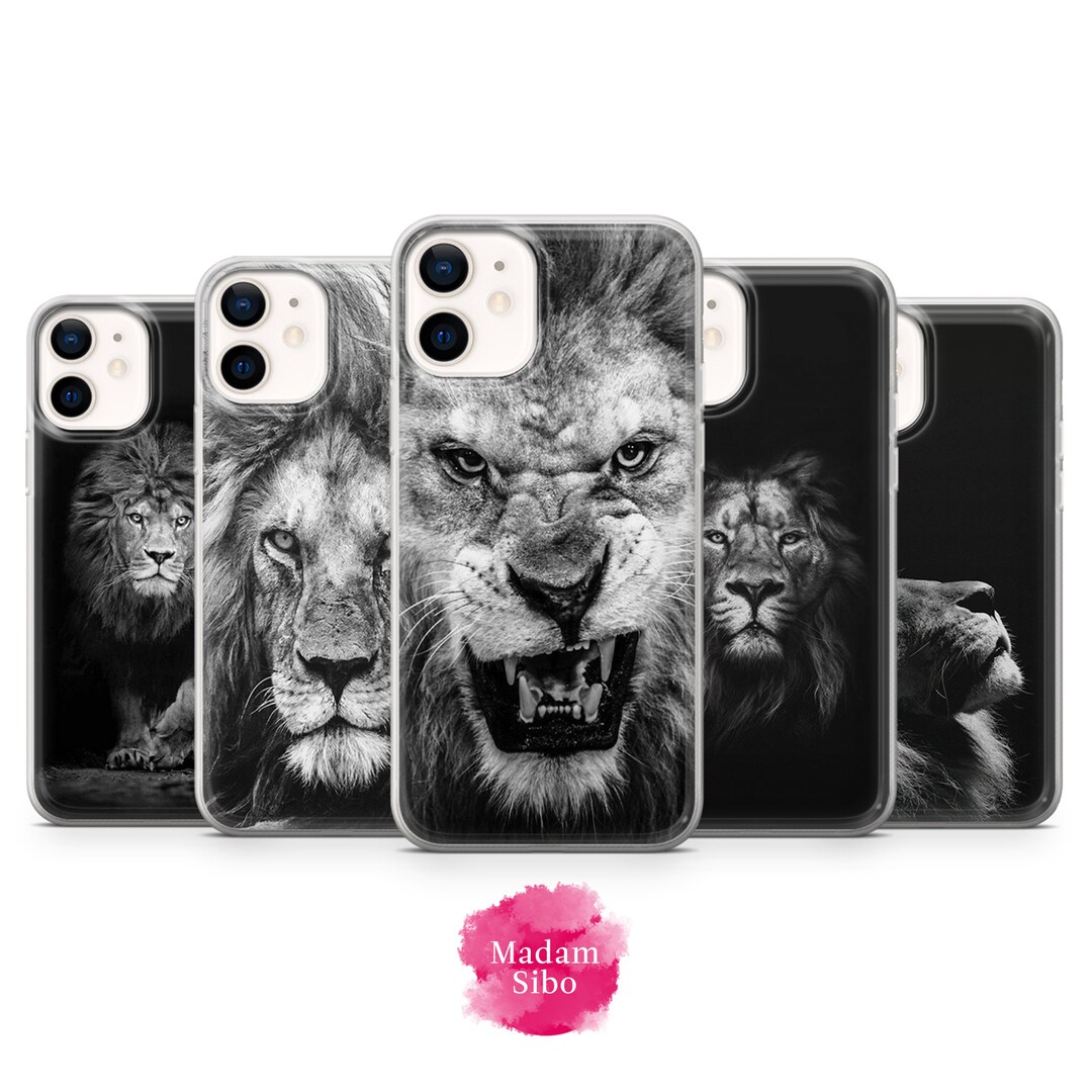 Lion Phone Case Fit for iPhone 15 Pro Max 14 Plus 13 12 - Etsy UK