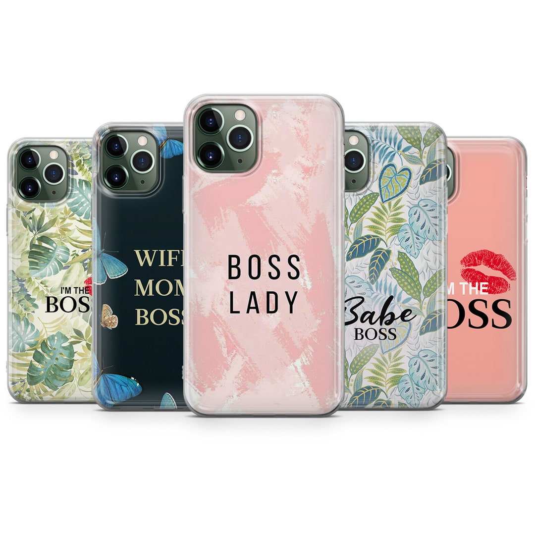 Boss Lady Phone Case: UV Print Soft TPU Gel Cover - Etsy
