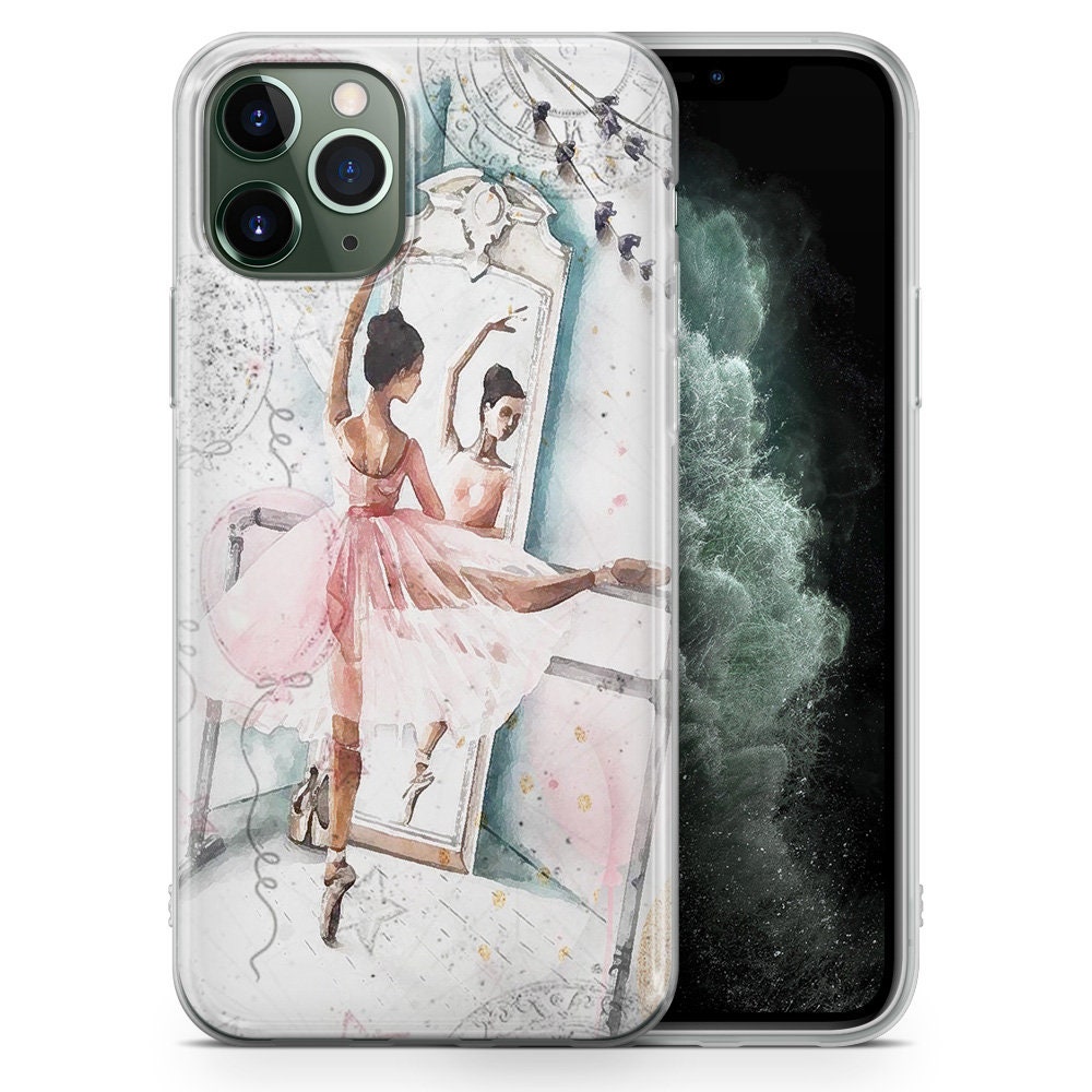 Ballet Dancer Phone Case: Elegant Ballerina Art, Slim TPU Gel - Etsy