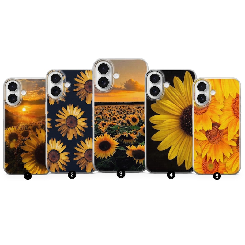 Sunflower Phone Case - Etsy